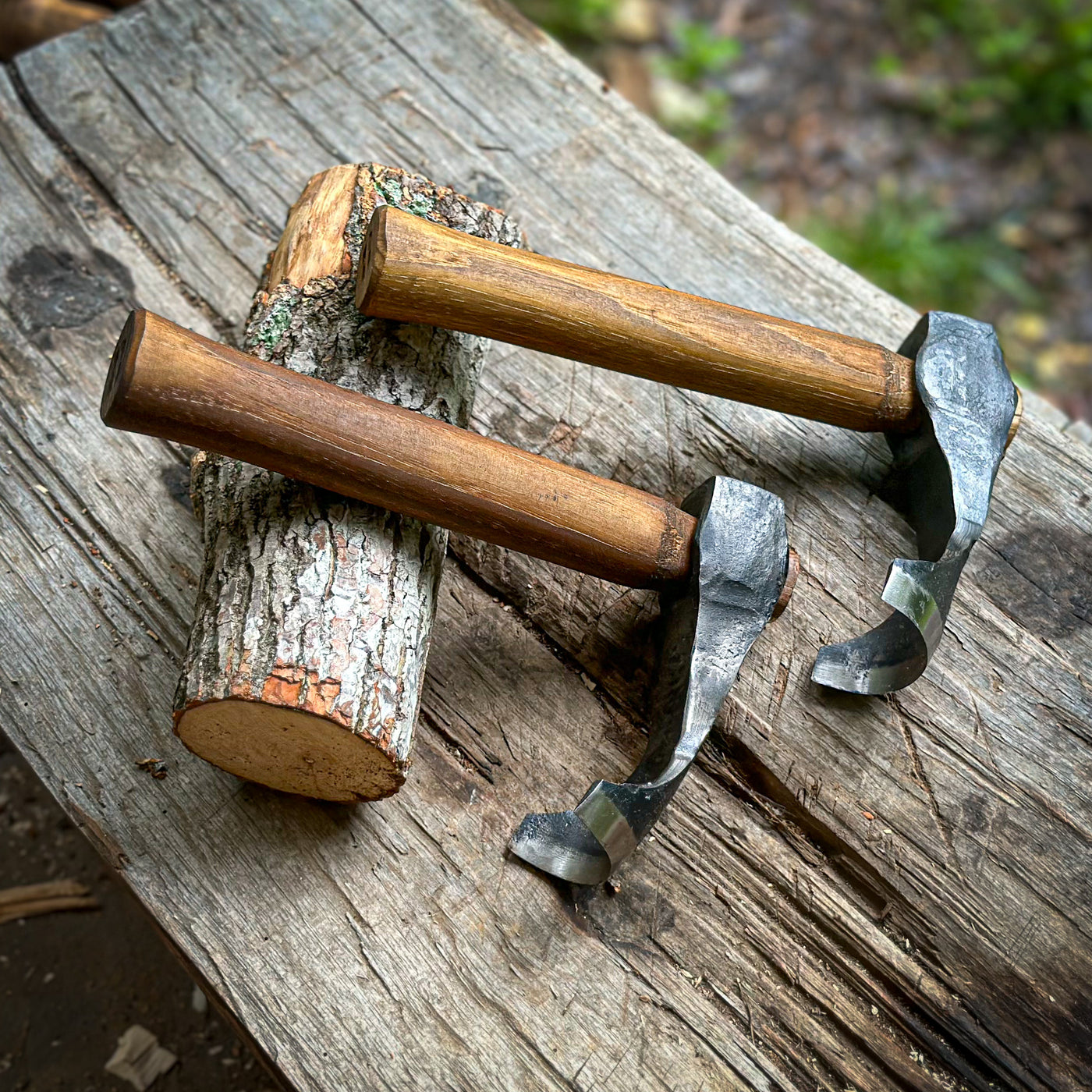 Hammer Forged Rounded Adze | Nature Reliance School